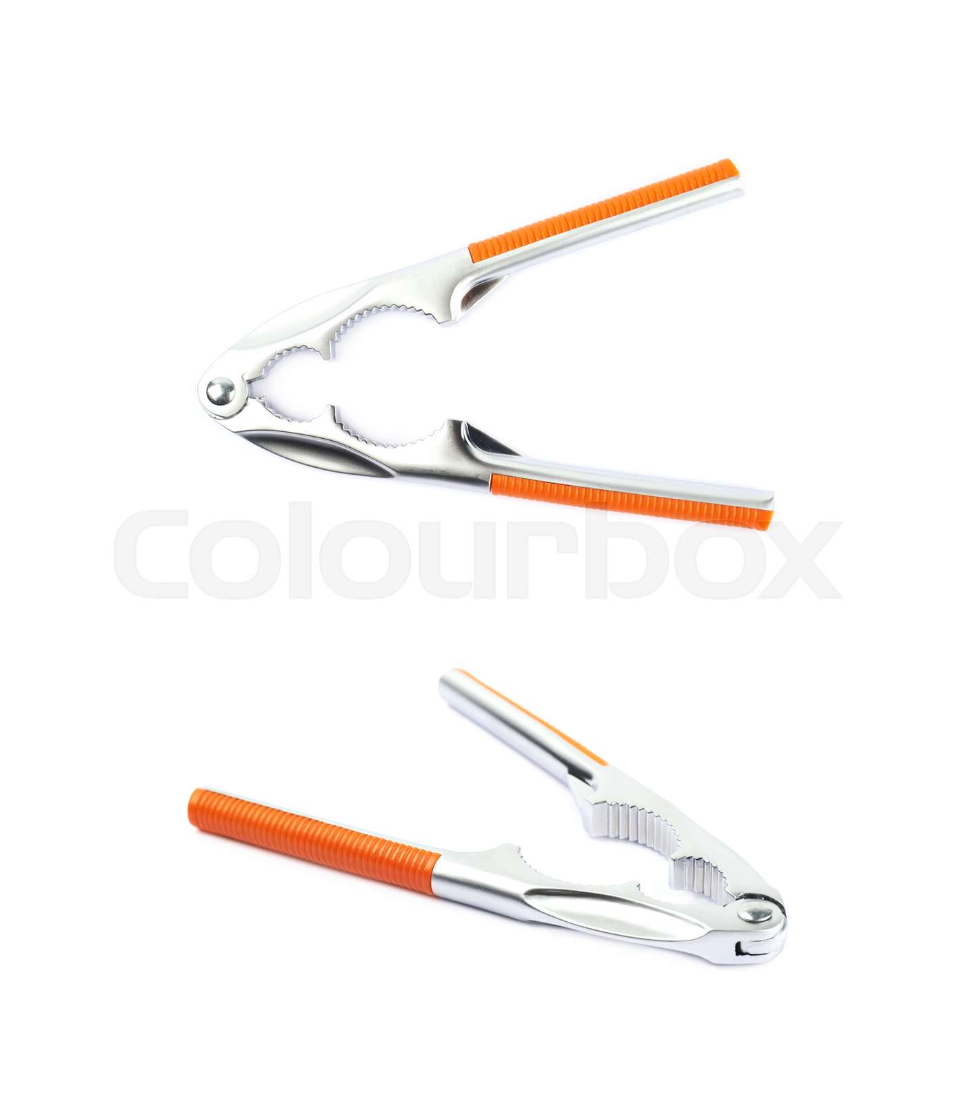 Lever nutcracker isolated | Stock image | Colourbox