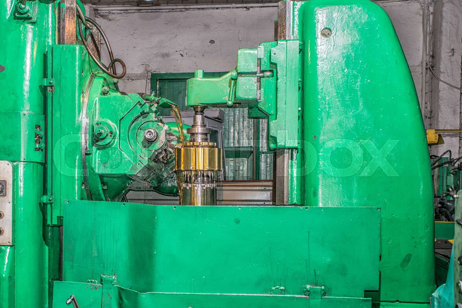 lathe machine | Stock image | Colourbox