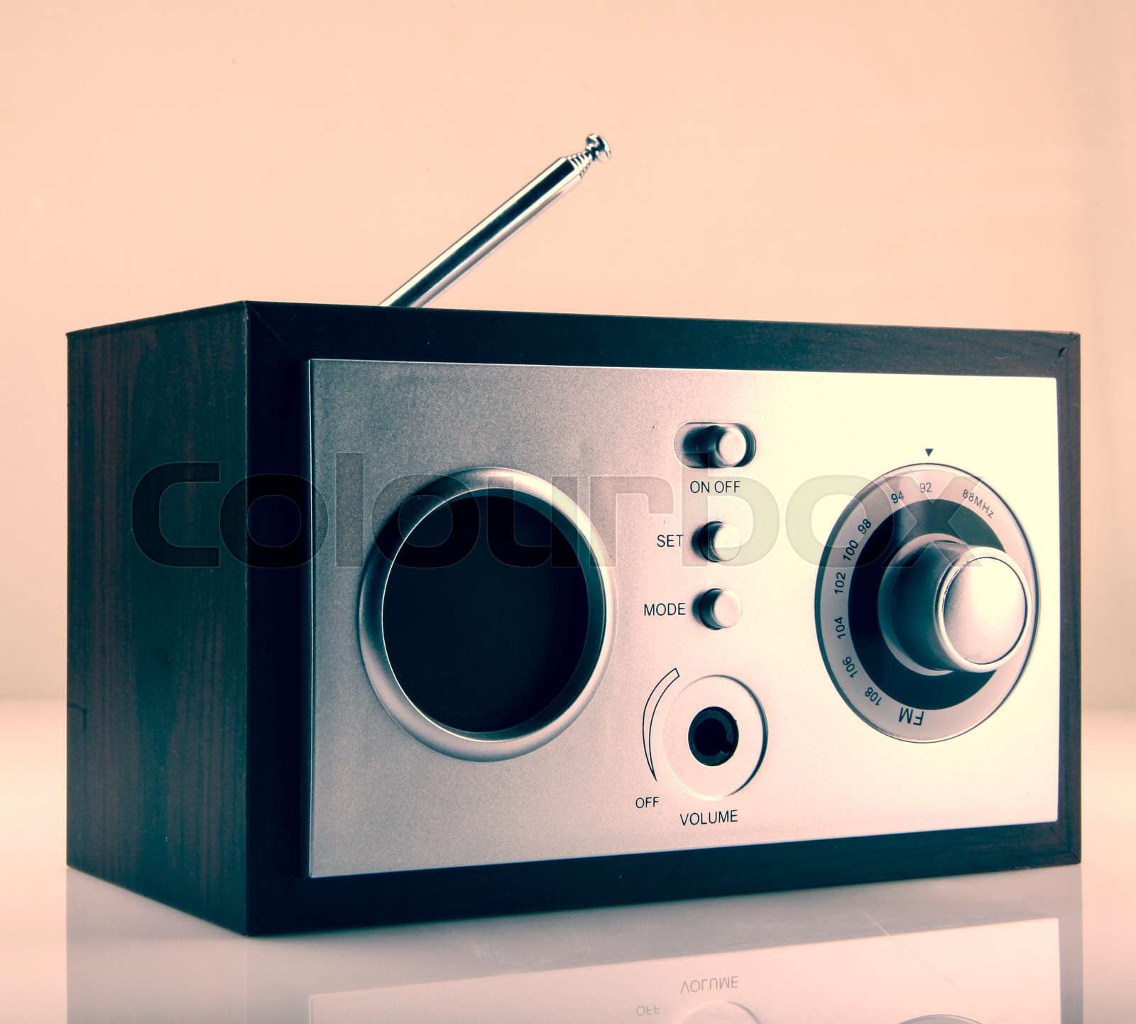 Retro Radio | Stock image | Colourbox