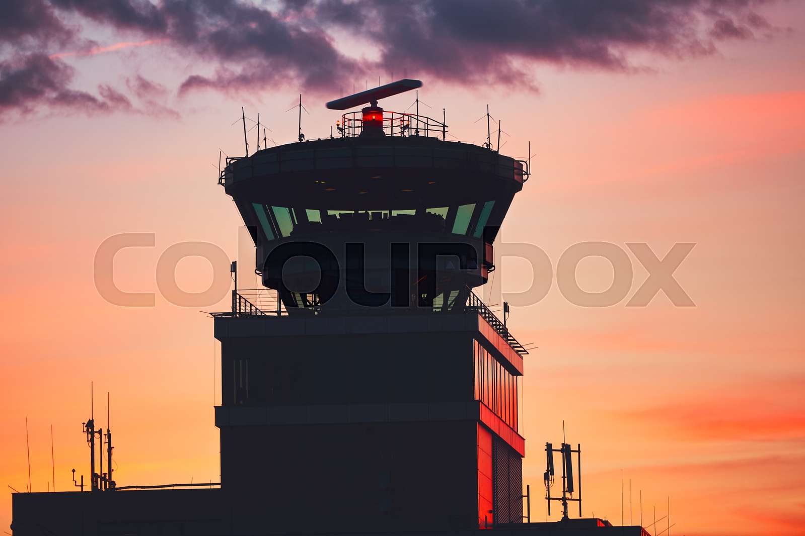 Air Traffic Control Tower | Stock image | Colourbox