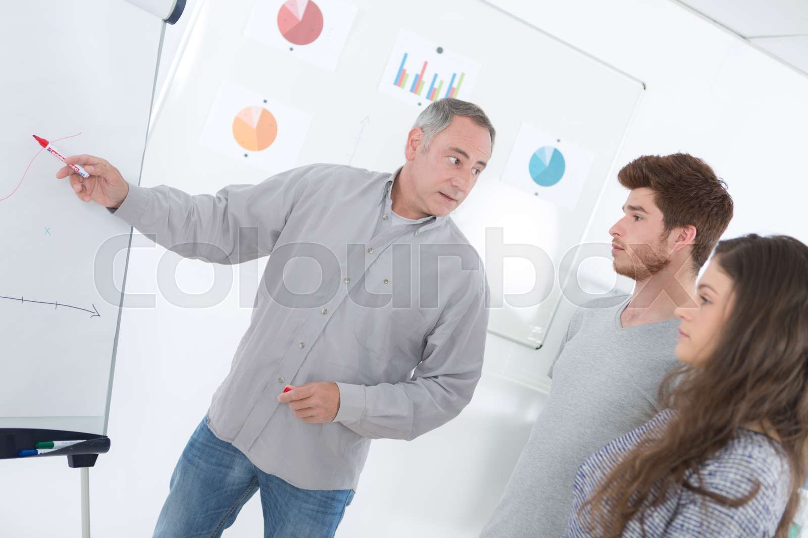 undervisning, arbejde, matematik | Stock foto | Colourbox