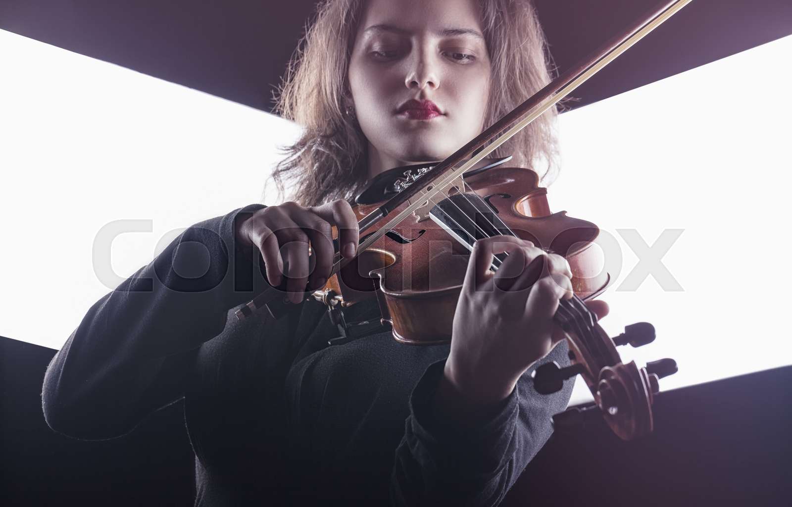 Violinist | Stock image | Colourbox