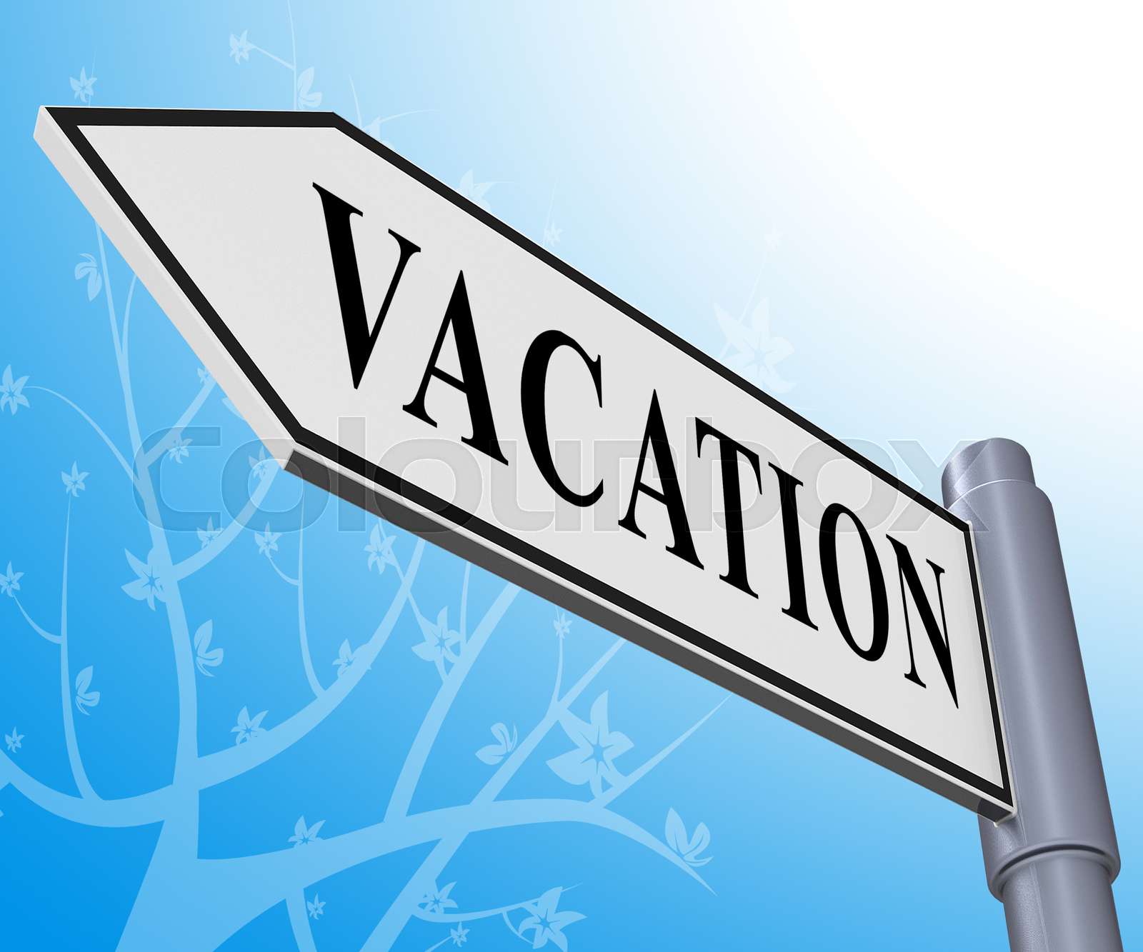 Vacation Travel Representing Holiday Trips 3d Illustration | Stock ...