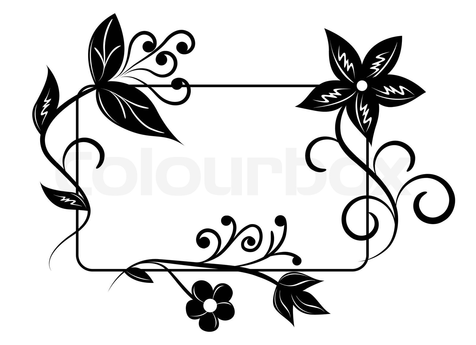Vector frame; clip-art | Stock vector | Colourbox