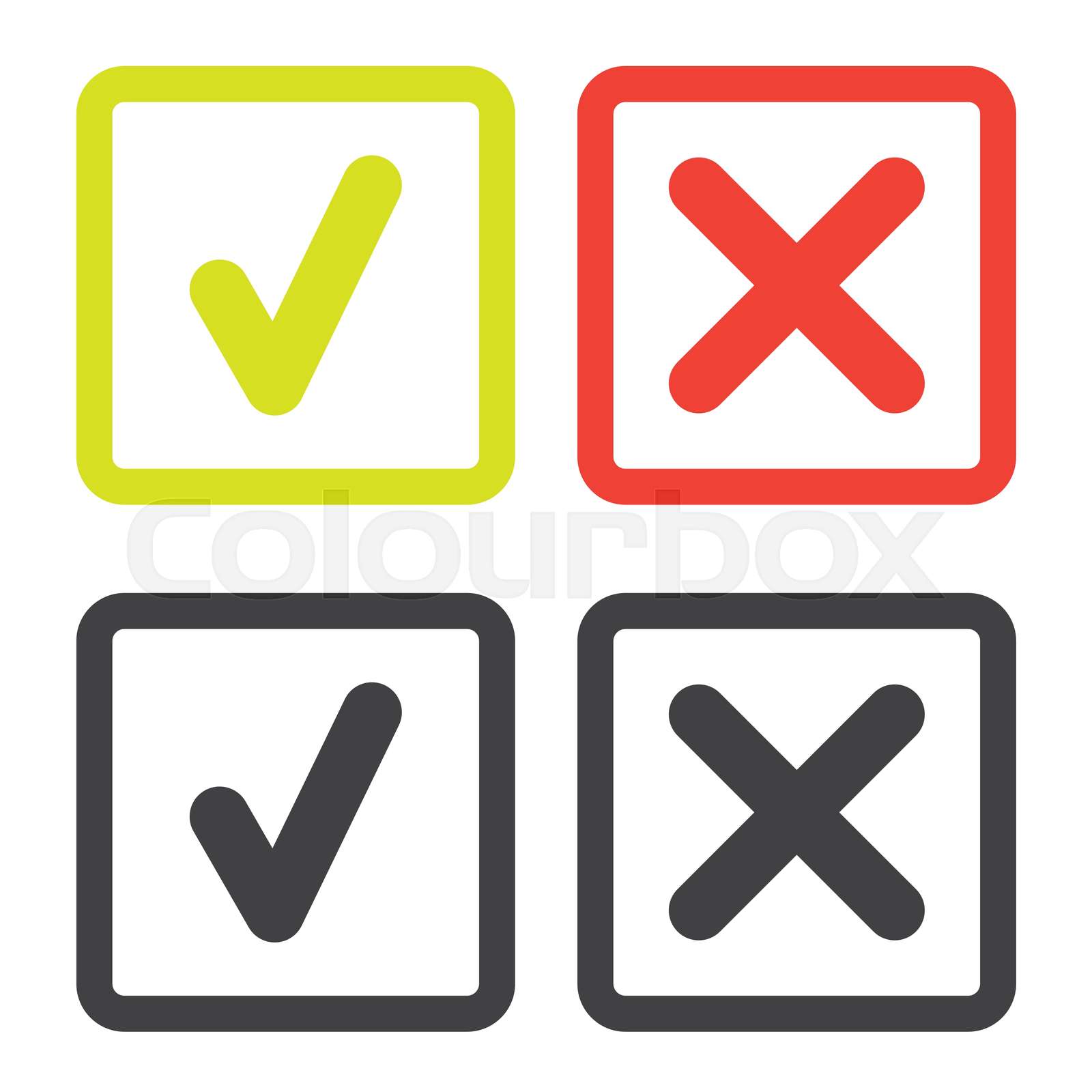 Green Check Box Icon