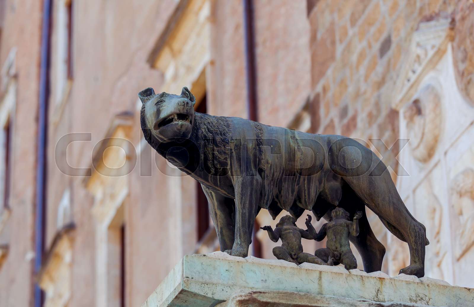 Rome. Capitol wolf. | Stock image | Colourbox