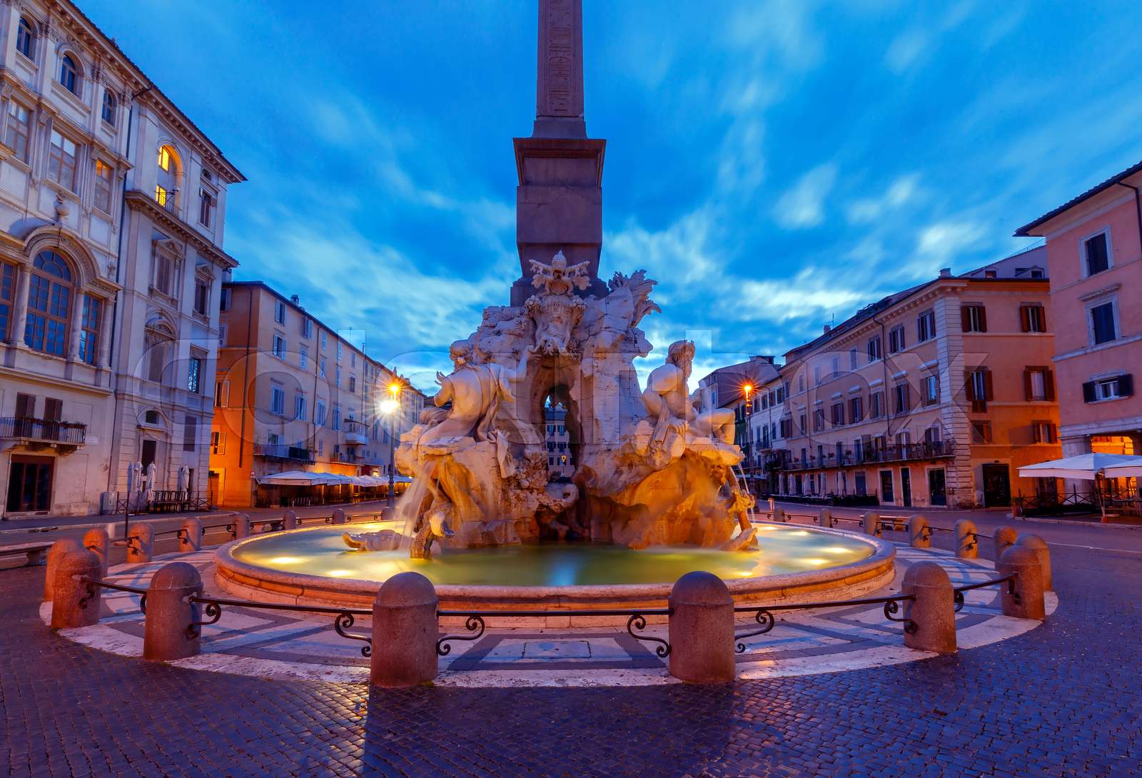 Rome. Navona Square. Piazza Navona. | Stock image | Colourbox