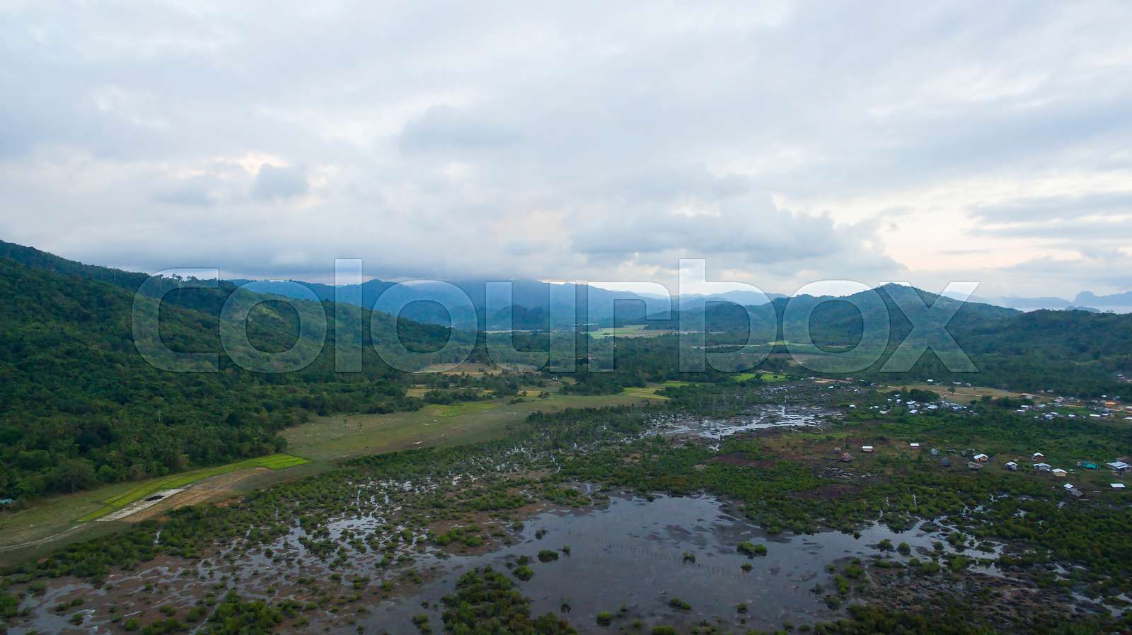 Photos landscape of the Philippine Islands aerial view | Stock image ...
