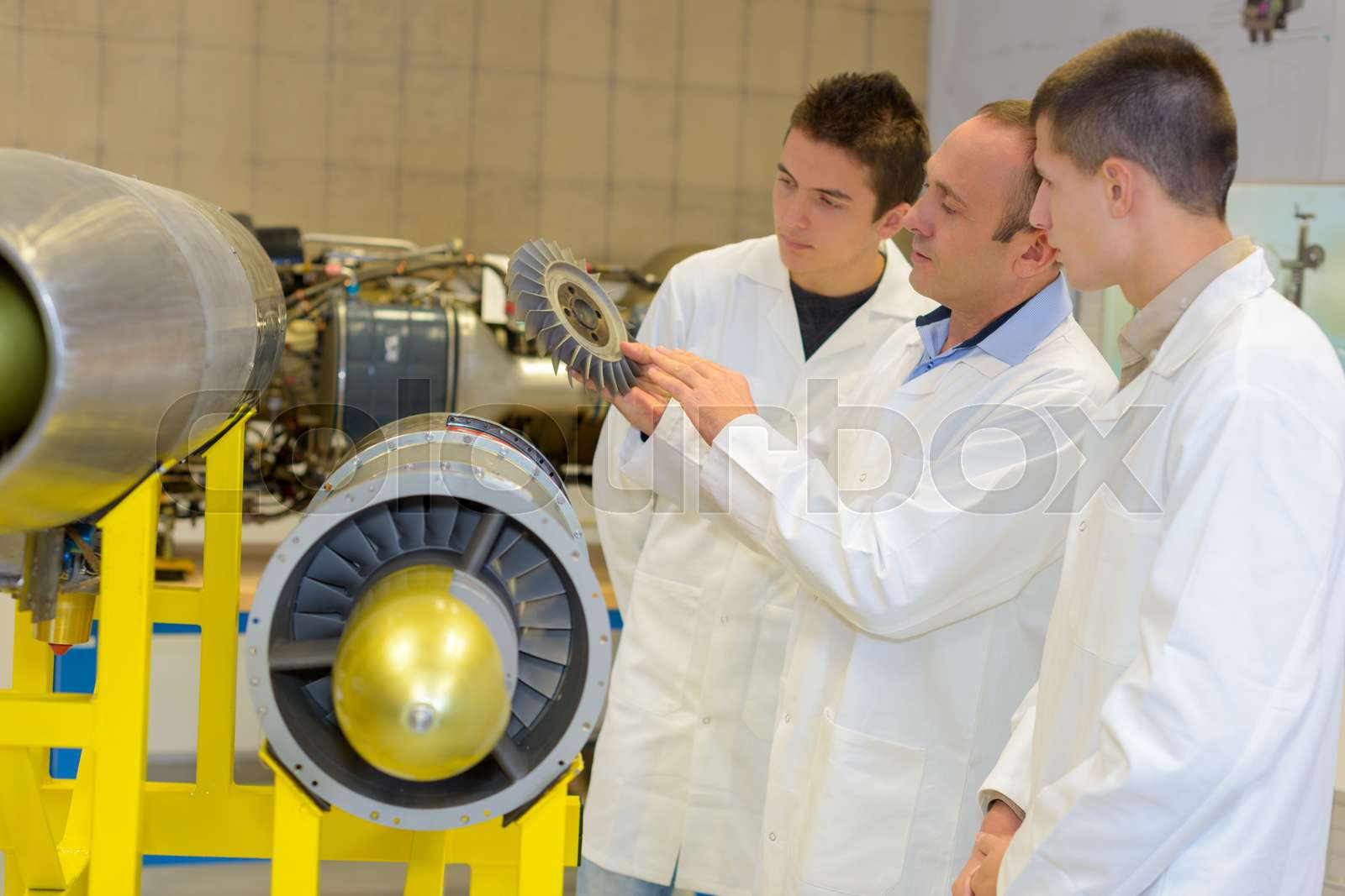 The Future Engineers Stock Image Colourbox