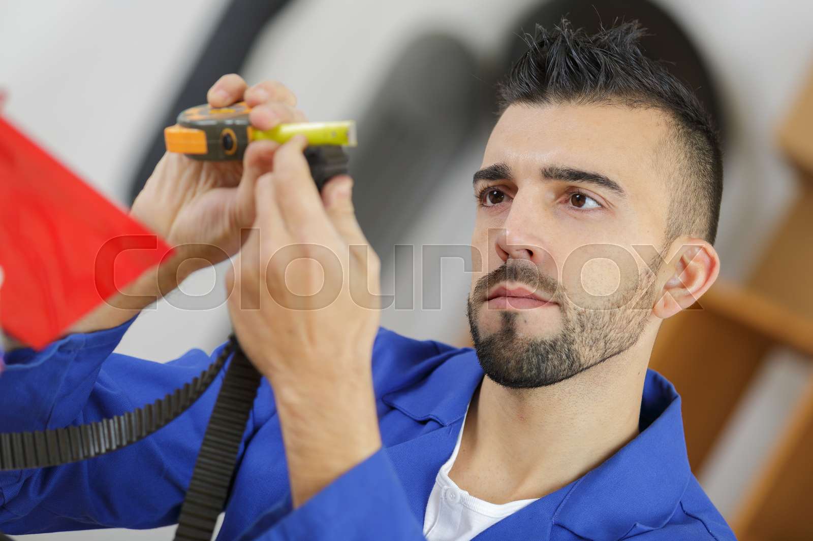 proper unit inspection | Stock image | Colourbox