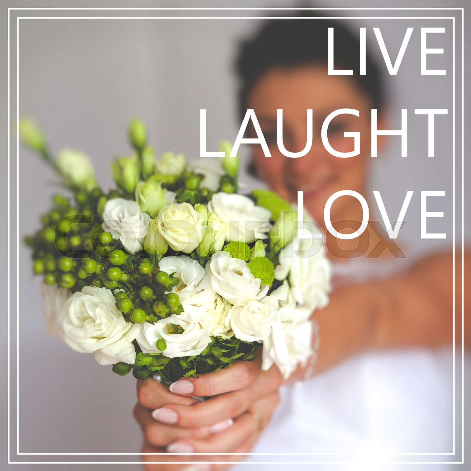 Live.Laught.Love | Stock image | Colourbox