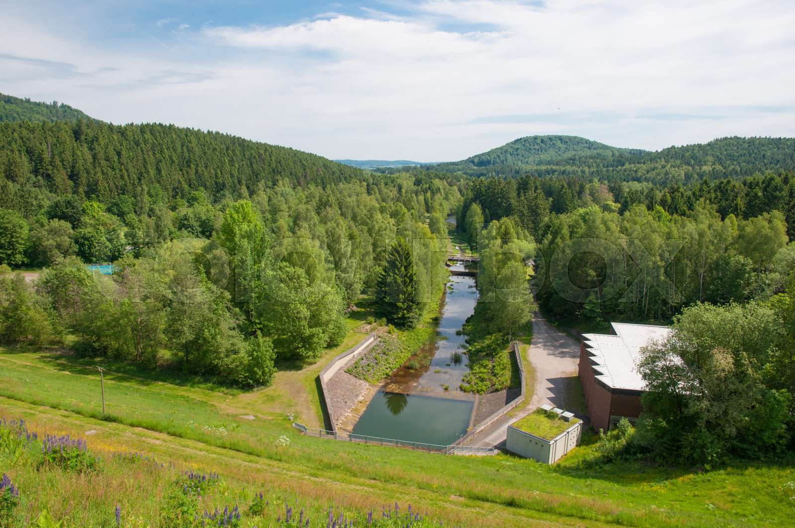 Innerste river in Germany | Stock image | Colourbox