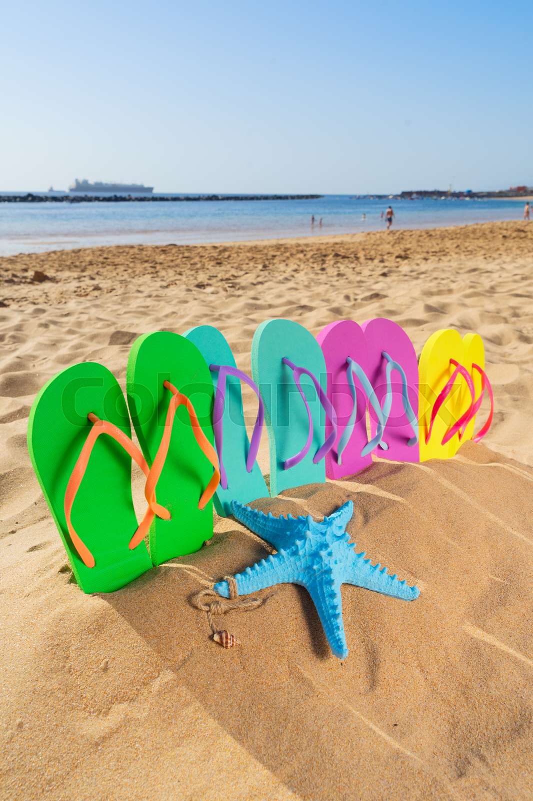 Summer beach fun | Stock image | Colourbox