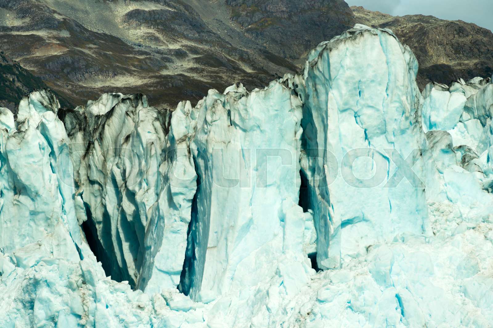 Glacier Ice Alaska United States | Stock image | Colourbox