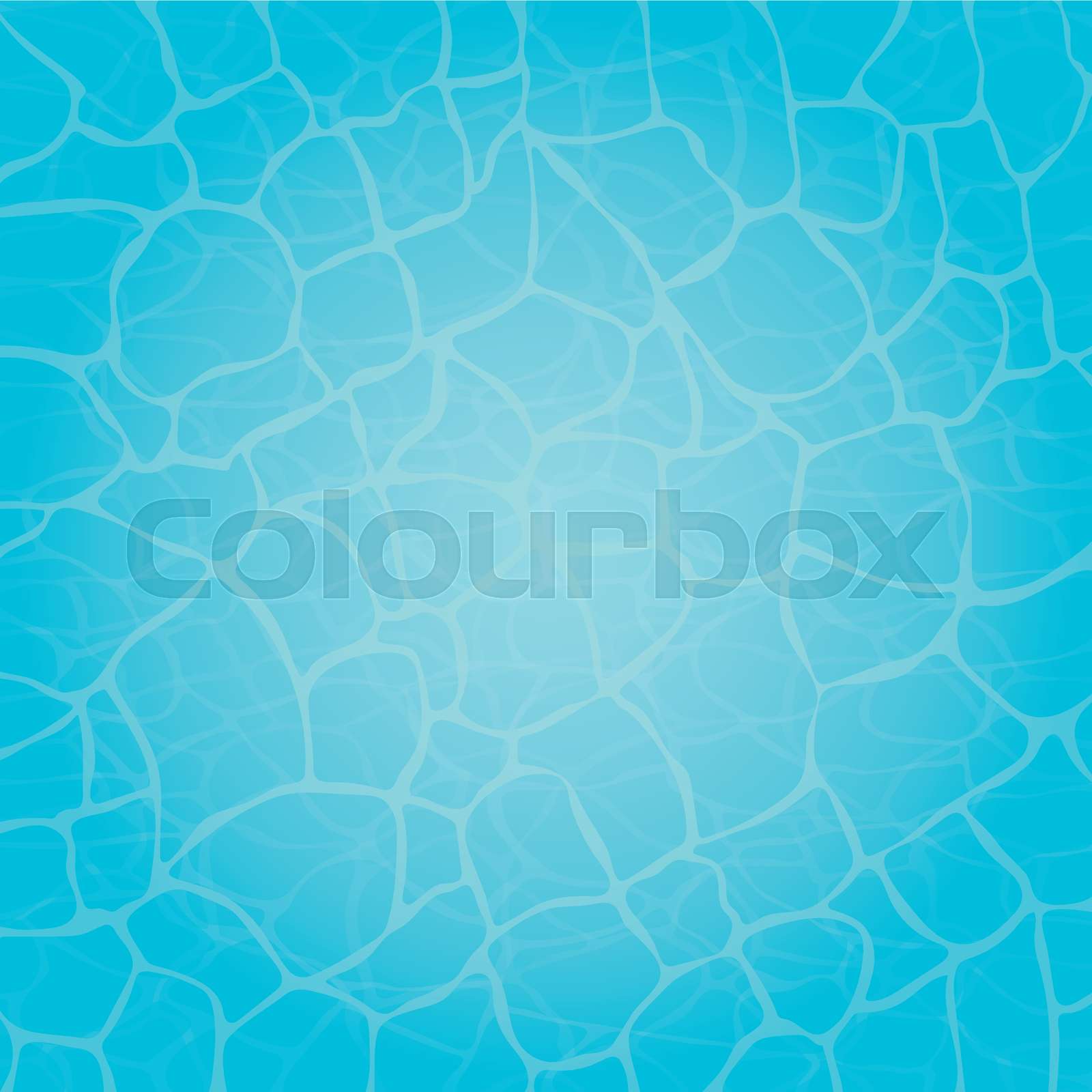 Top view of water surface.Vector Illustration. | Stock vector | Colourbox