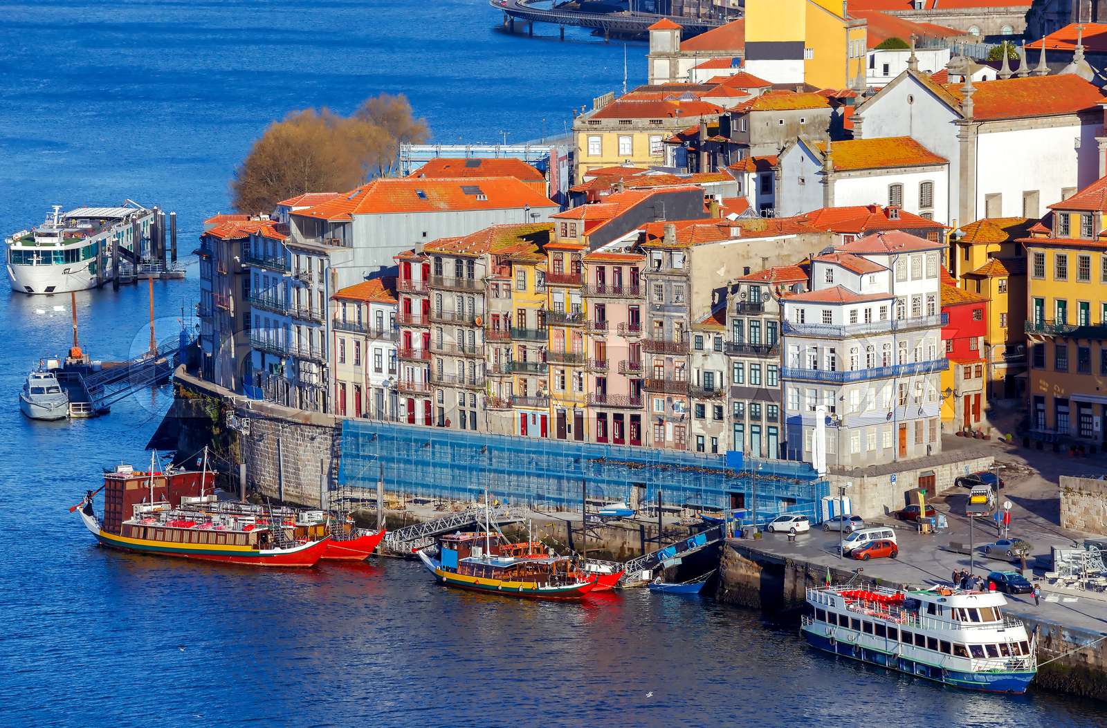 Porto. Aerial view of the city. | Stock image | Colourbox