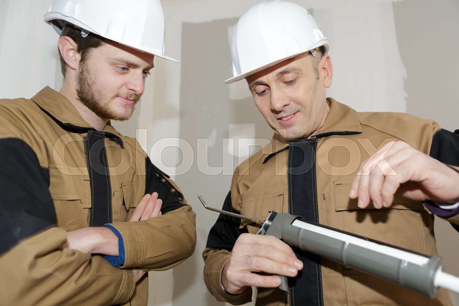 Learning How To Apply Silicone Stock Image Colourbox