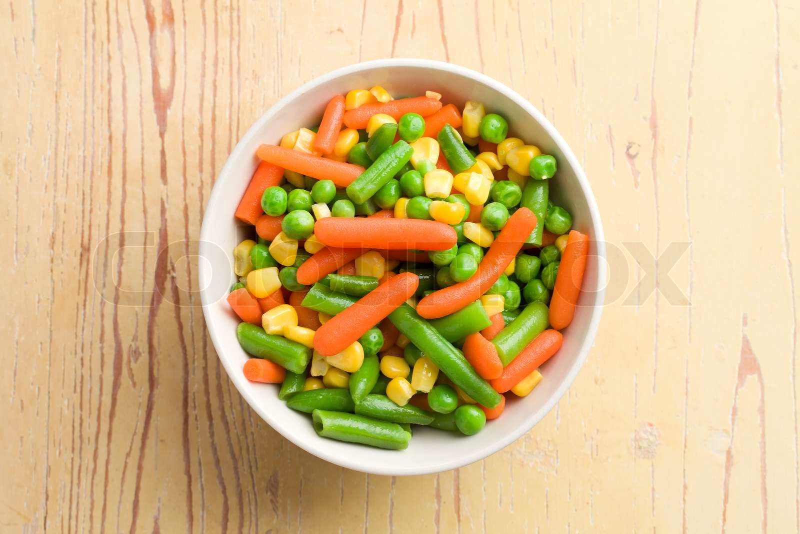 the mixed vegetables in bowl | Stock image | Colourbox