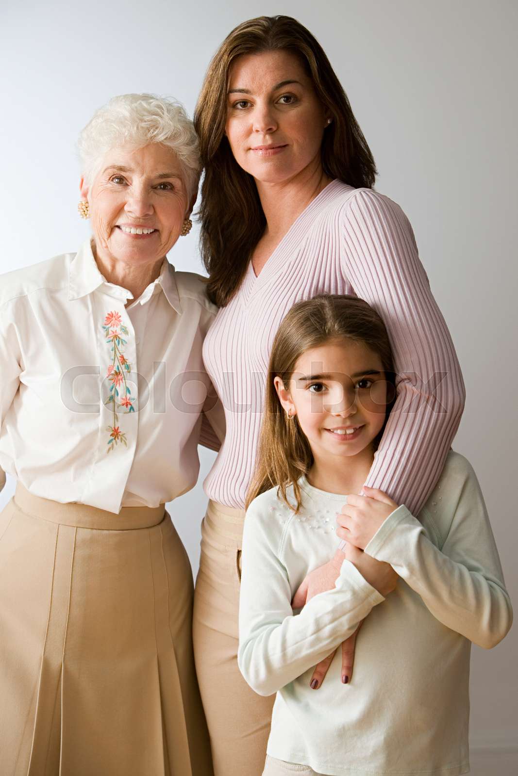 Women of the family | Stock image | Colourbox
