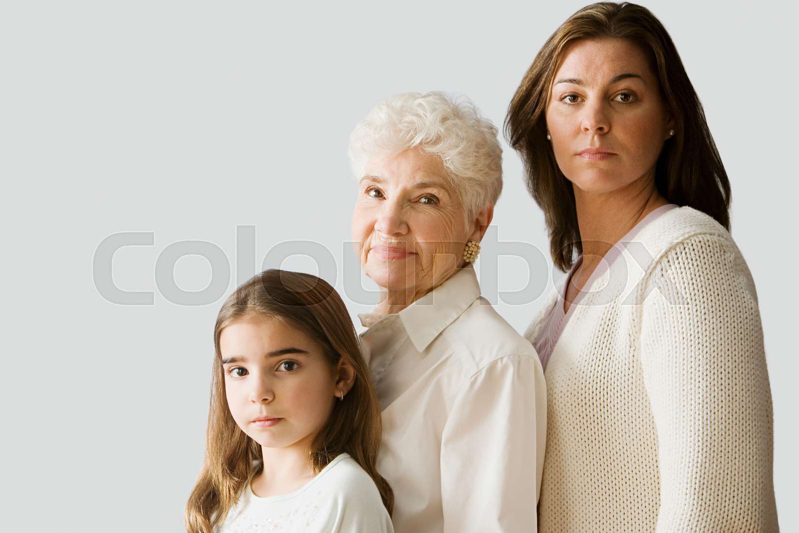 Women of the family | Stock image | Colourbox