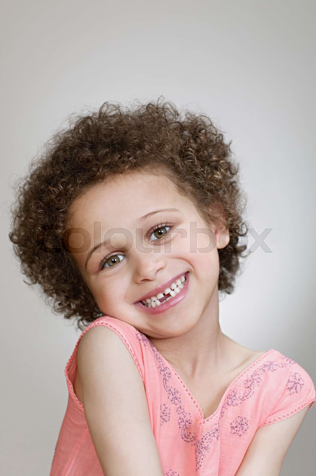 Cute girl | Stock image | Colourbox