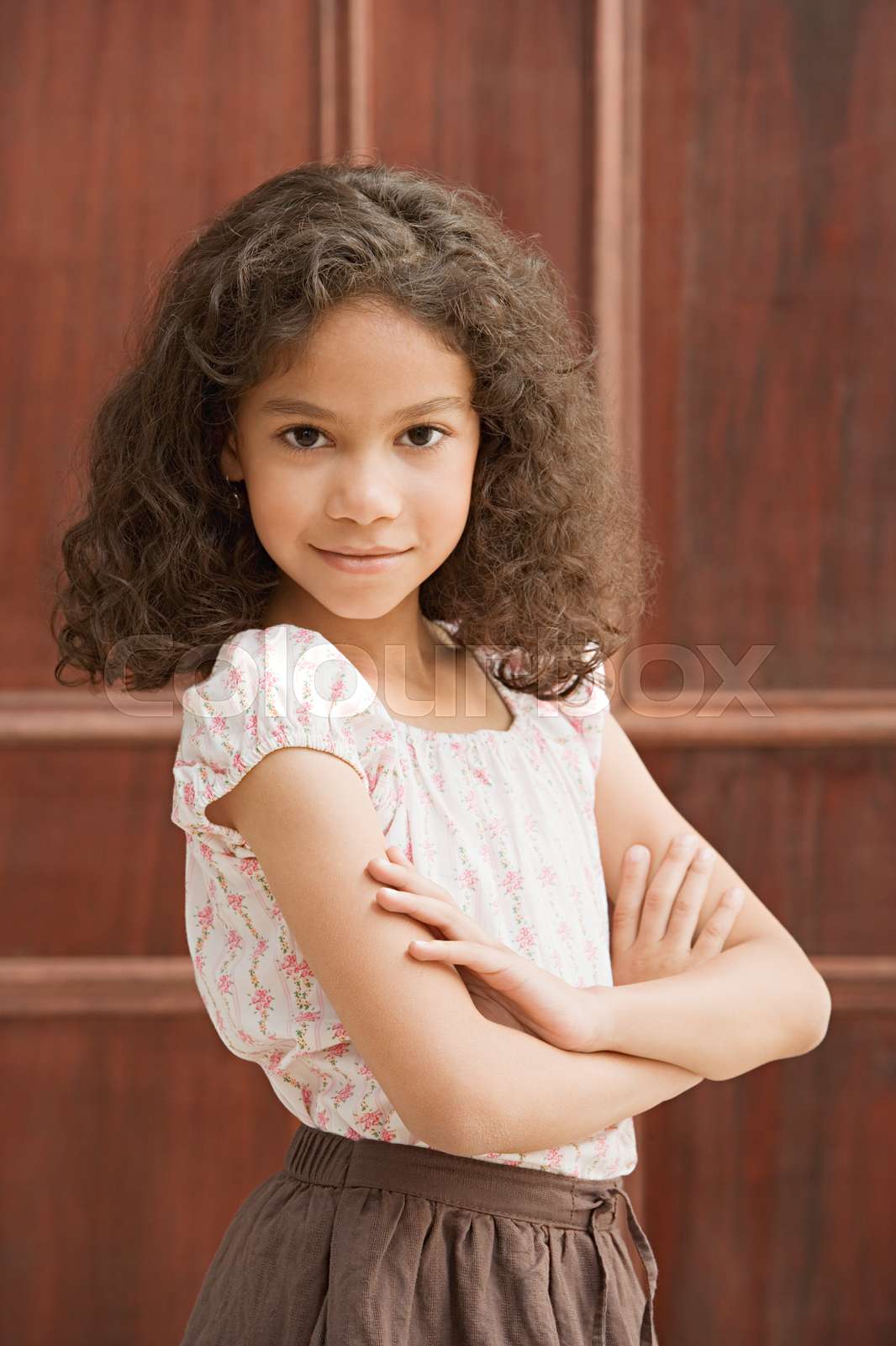 Confident girl | Stock image | Colourbox