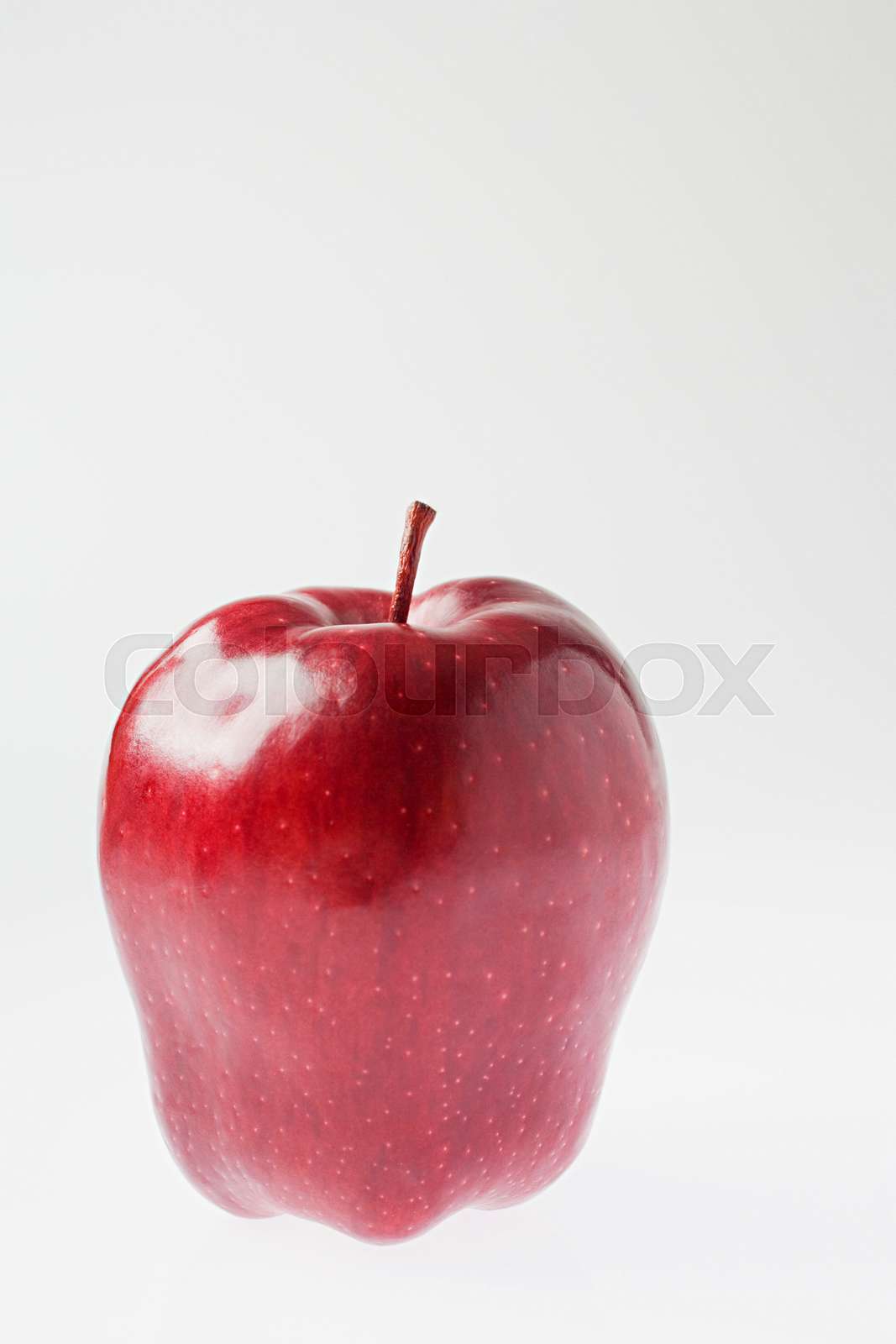 One red apple | Stock image | Colourbox