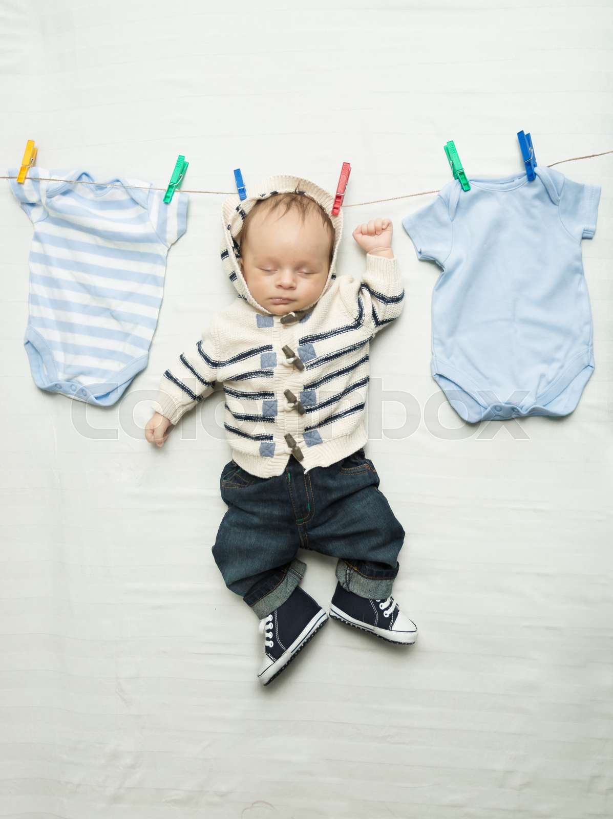 Baby Boy Clothesline