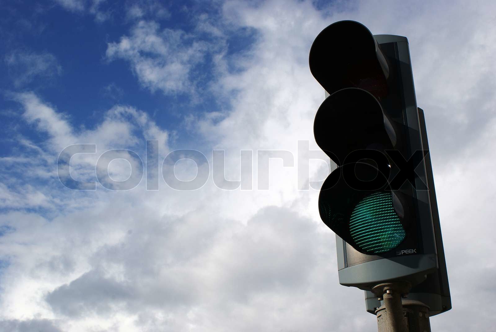 Go - green light | Stock image | Colourbox