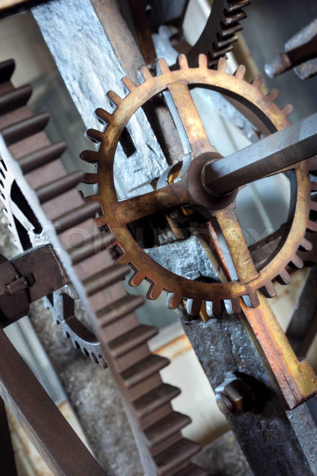 Medieval astronomical clock | Stock image | Colourbox