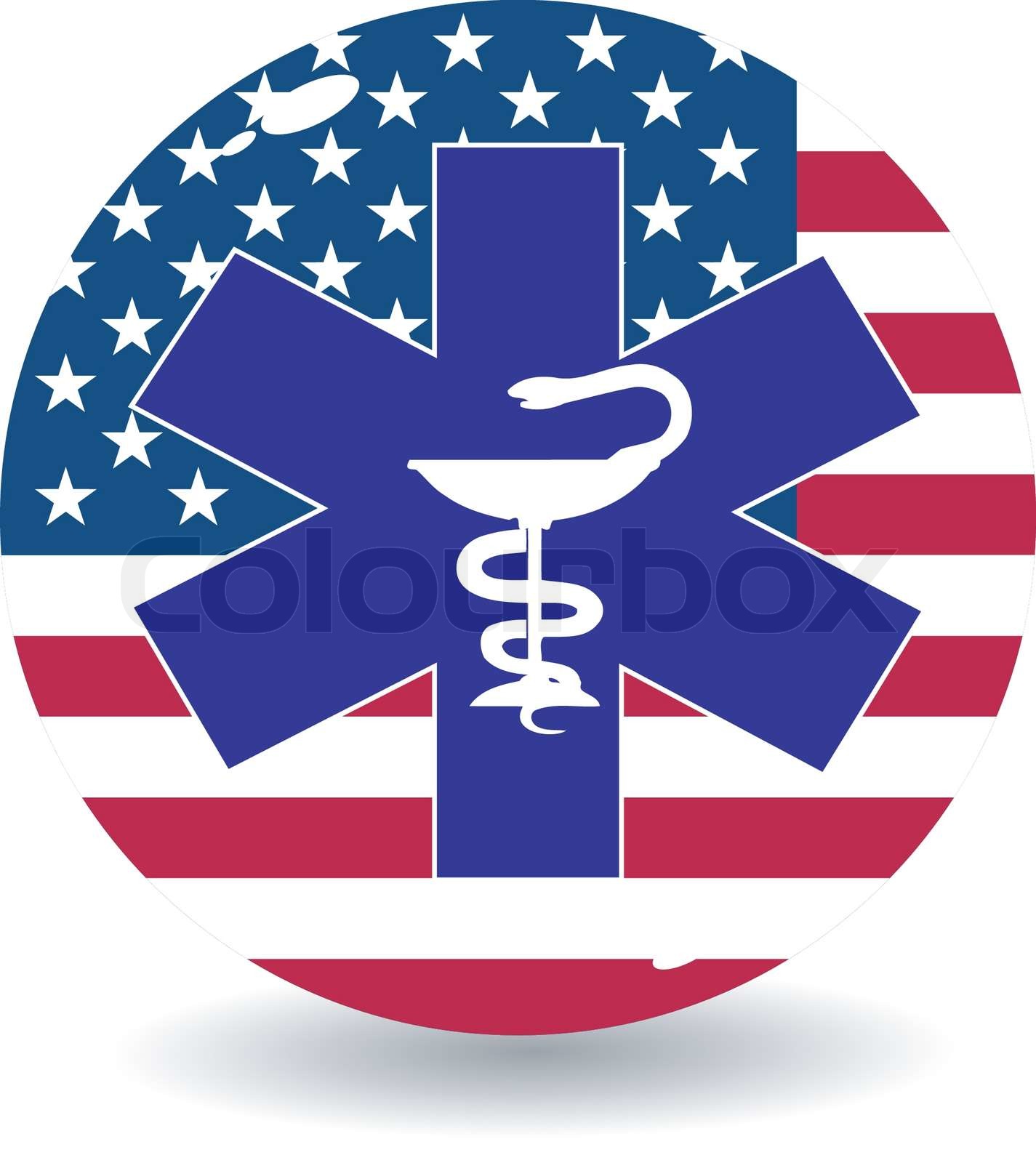 National Health United States of America | Stock vector | Colourbox