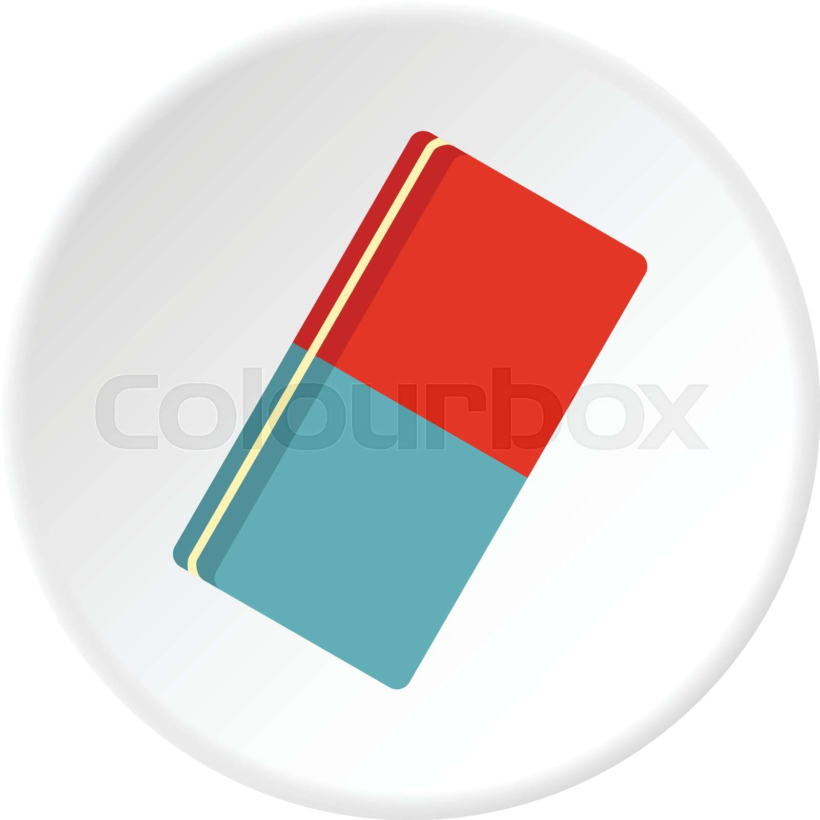 freigestellt, radierer, icon | Stock-Vektor | Colourbox