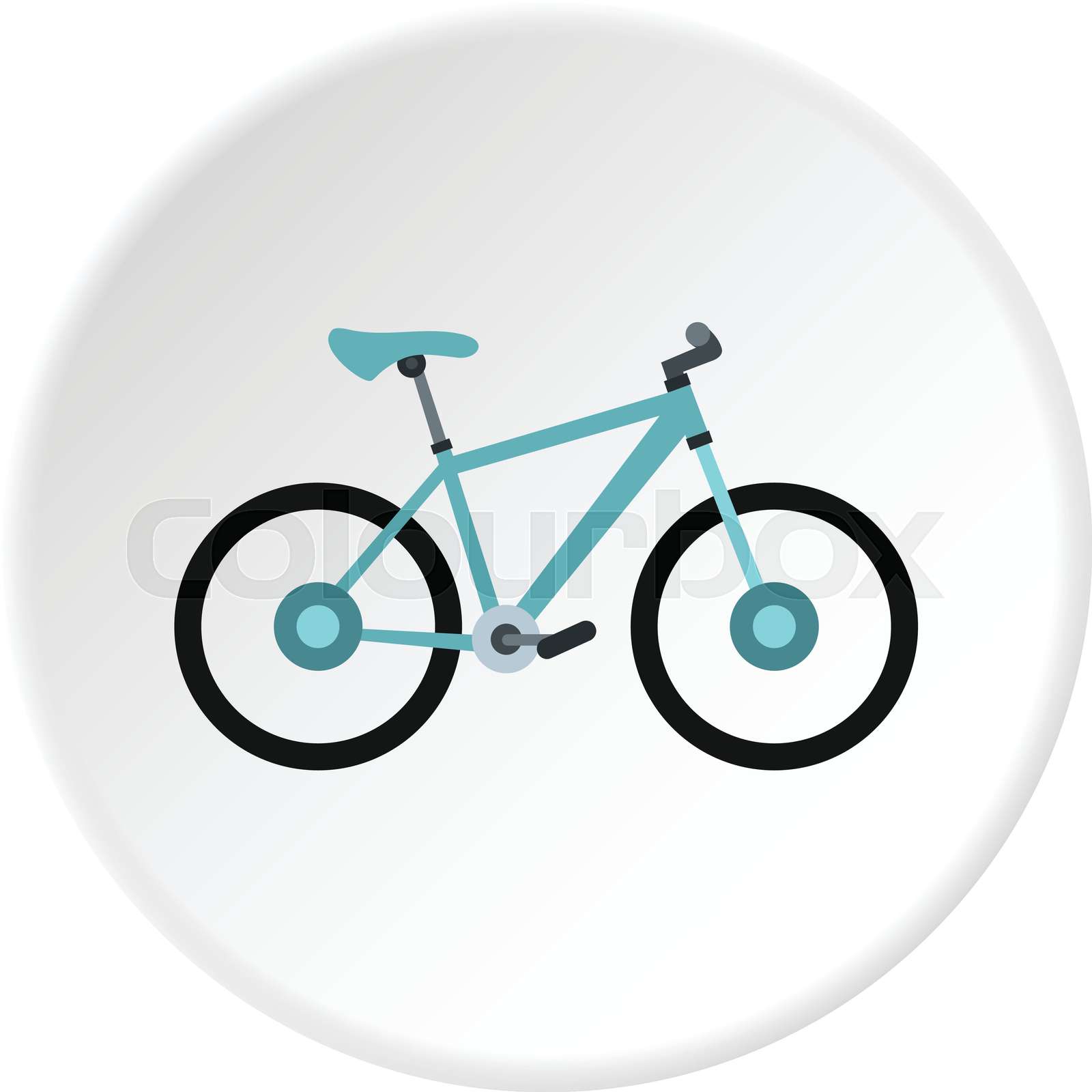 sport, cykel, ikon | Stock vektor | Colourbox