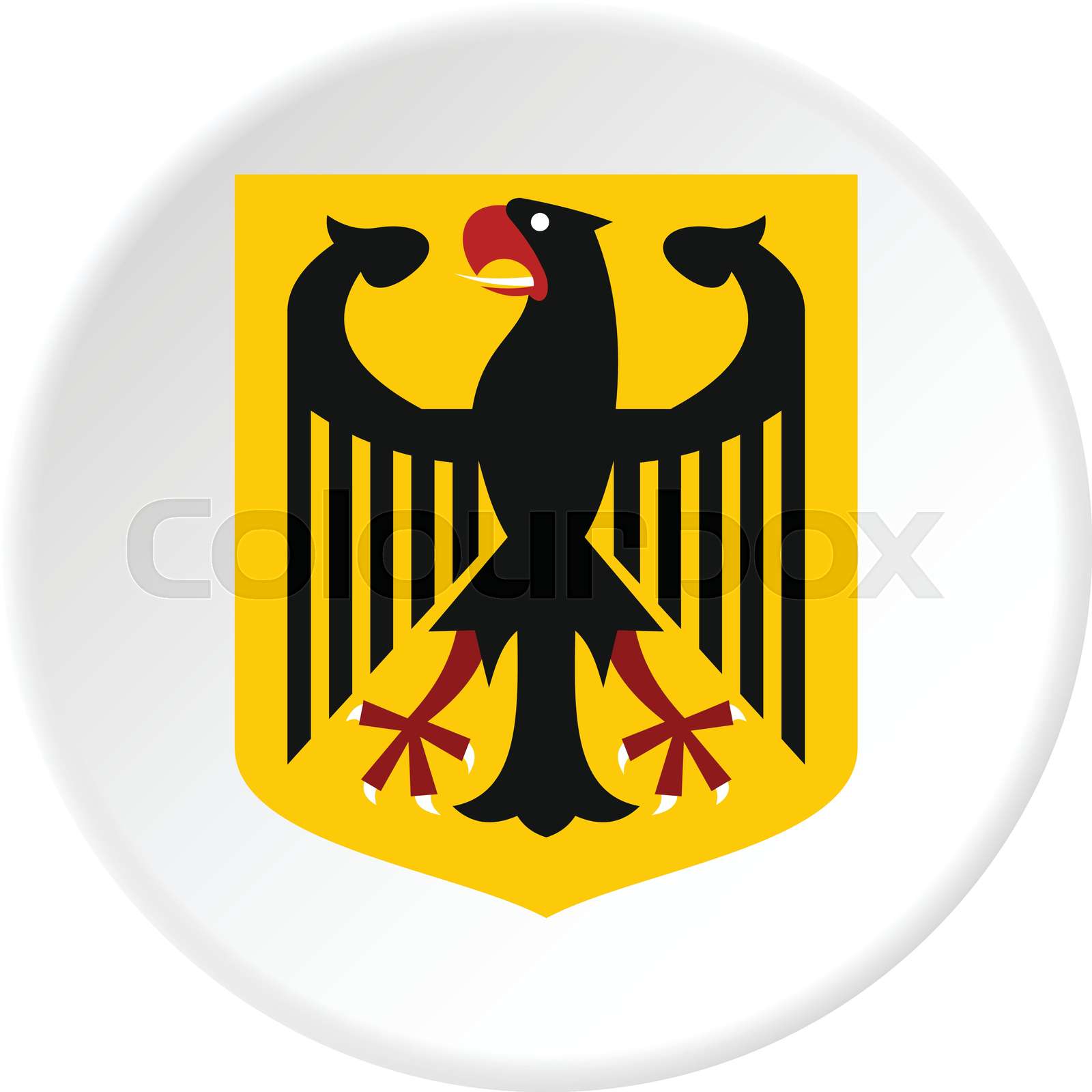 deutschland, adler, deutsch | Stock-Vektor | Colourbox