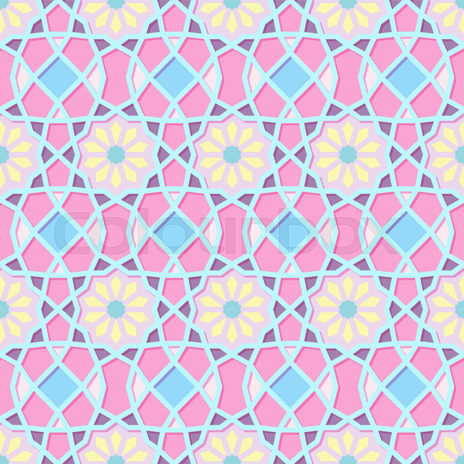 Traditional Ornamental Seamless Islamic Pattern | Stock vector | Colourbox