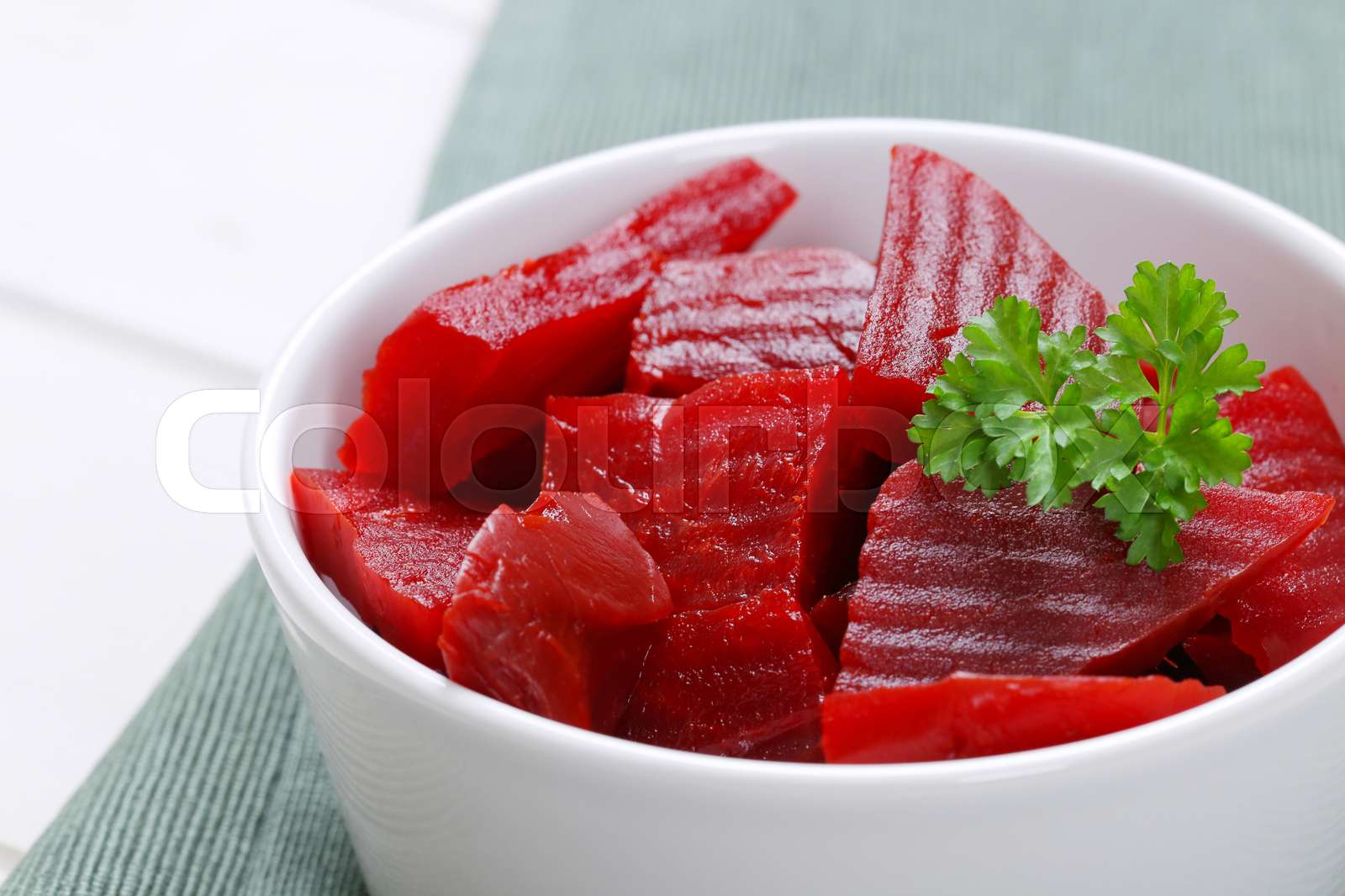 sliced and pickled beetroot | Stock image | Colourbox