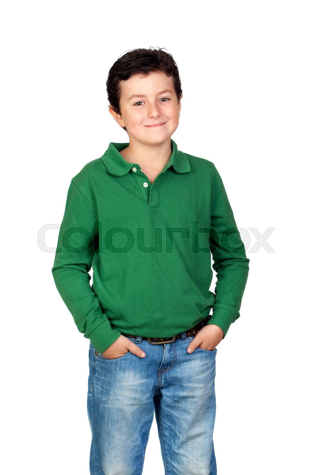 Beautiful child looking at camera | Stock image | Colourbox