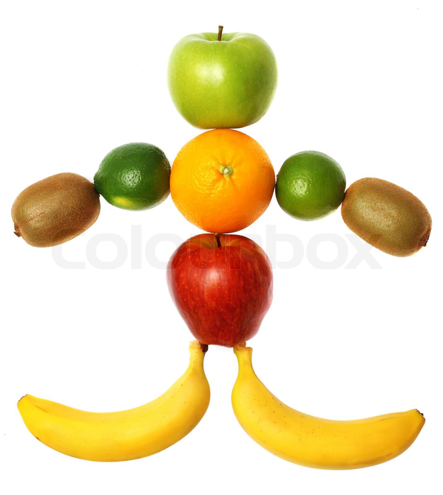 Fruit-man | Stock image | Colourbox
