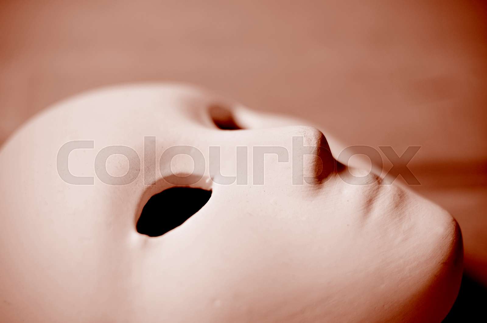disturbing mask | Stock image | Colourbox