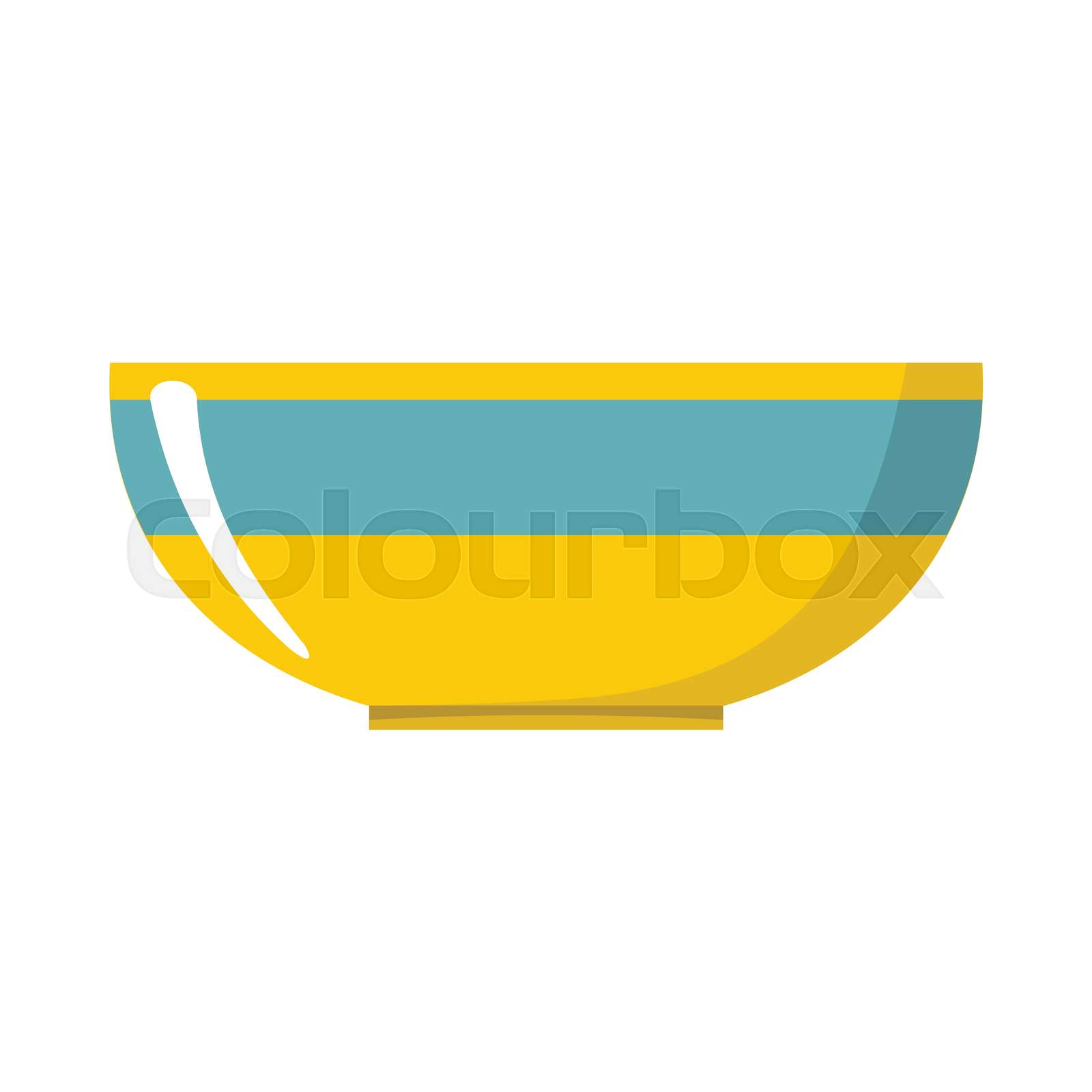 Plate dish cartoon icon. Kitchen tools, cookware and kitchenware vector ...