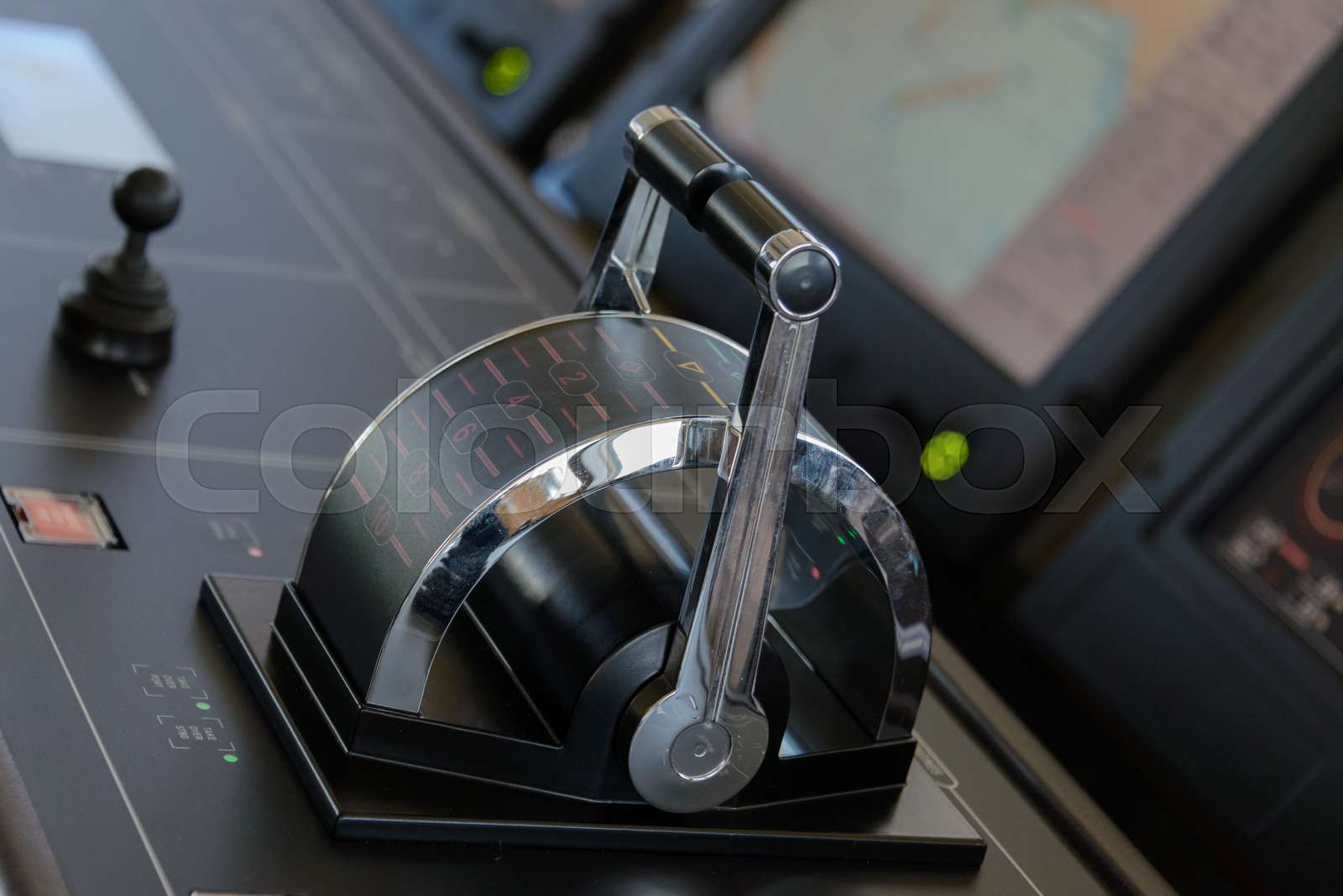 Ship's control panel | Stock image | Colourbox