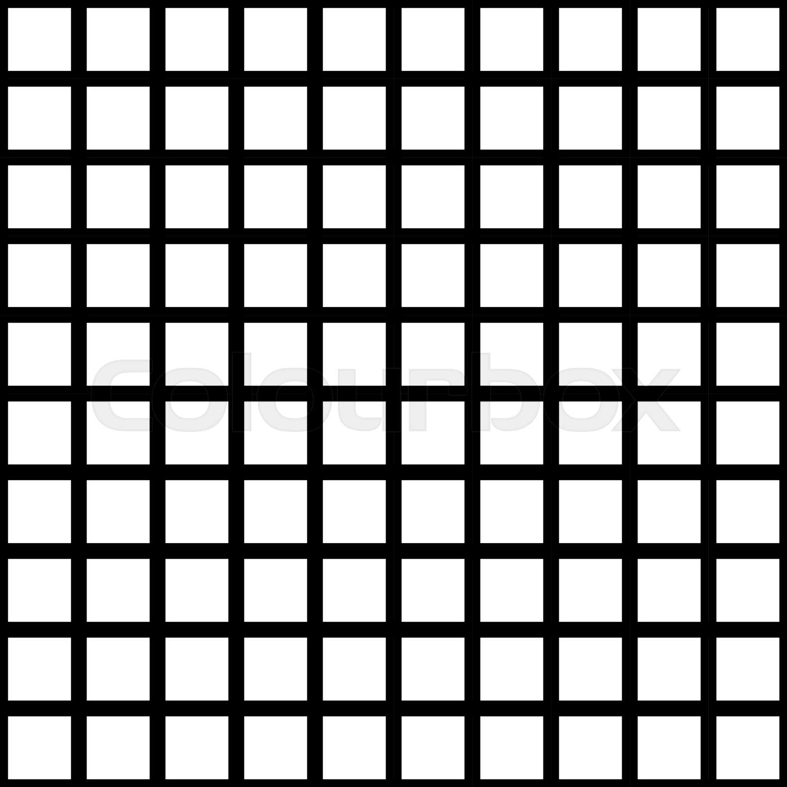 Simple seamless square grid pattern background | Stock vector | Colourbox