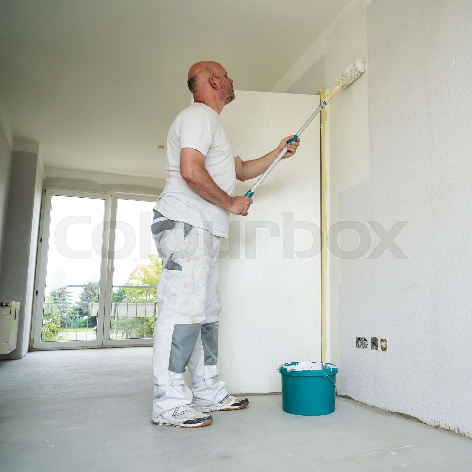 Painter at Work | Stock image | Colourbox