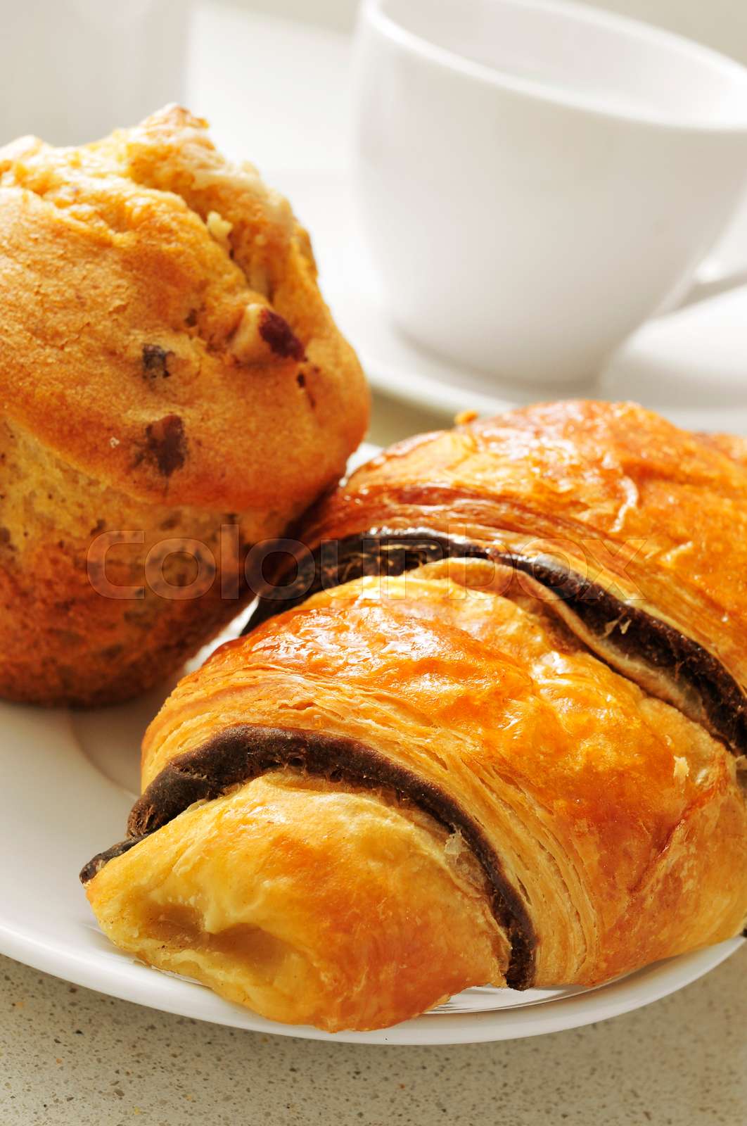 coffee and pastries | Stock image | Colourbox