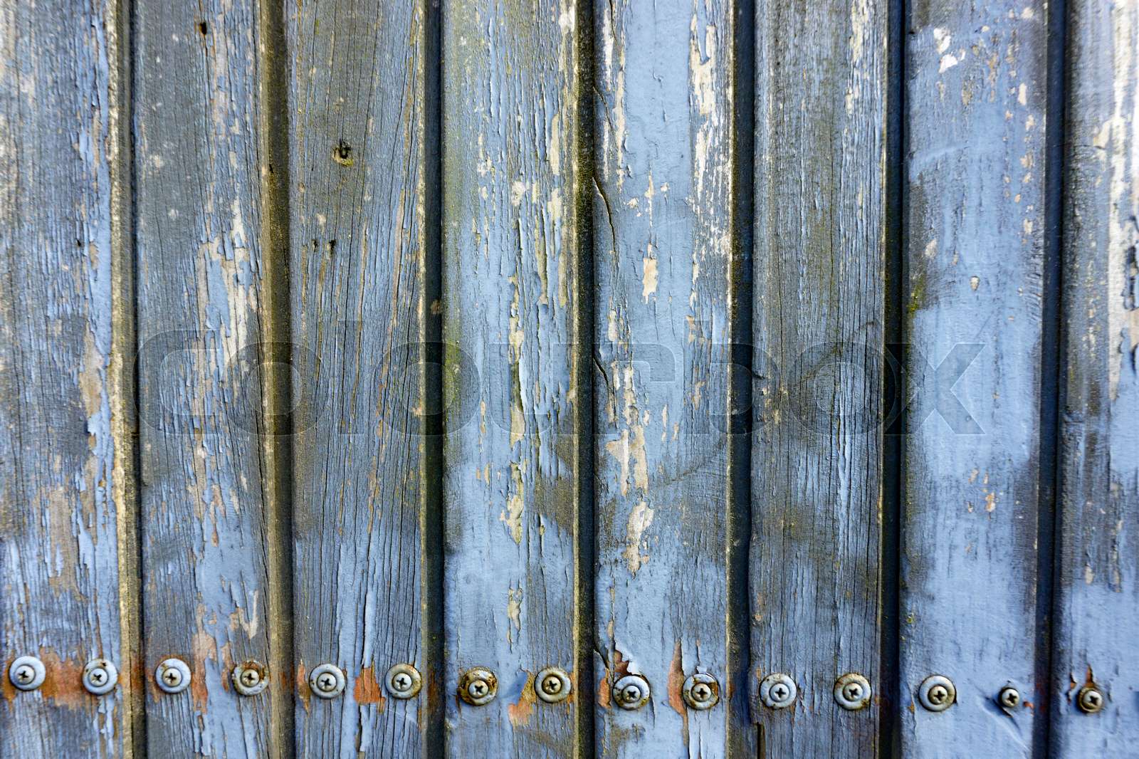 Weathered Wood Wall | Stock image | Colourbox