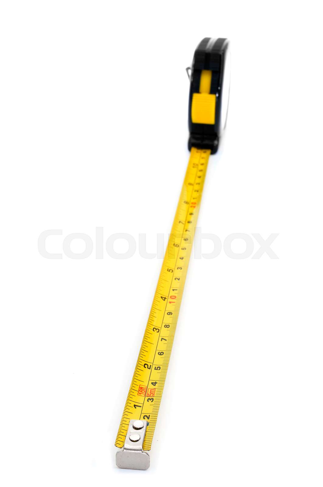 roll-up tape measure | Stock image | Colourbox