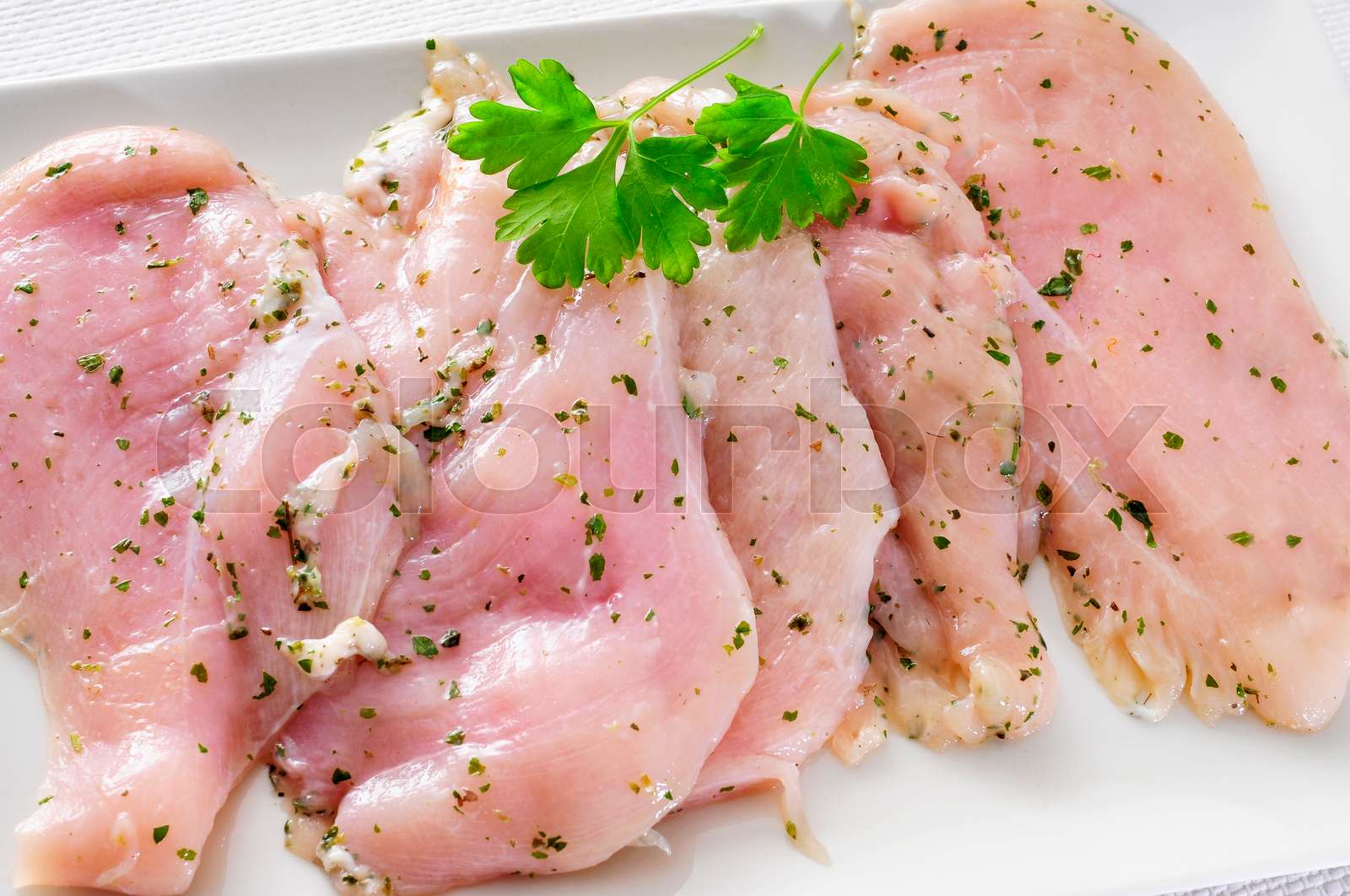 raw chicken meat | Stock image | Colourbox