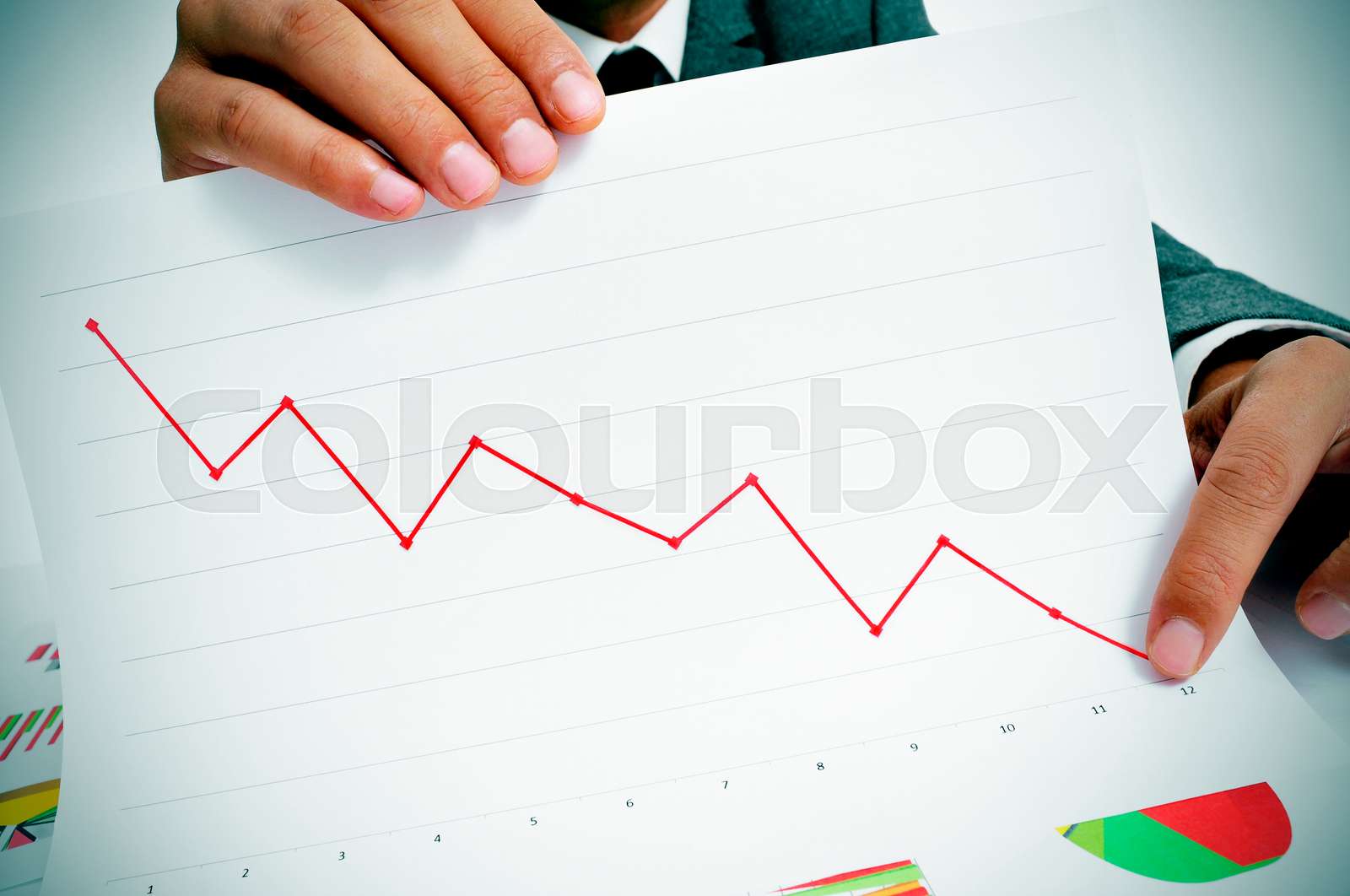 economic losses | Stock image | Colourbox