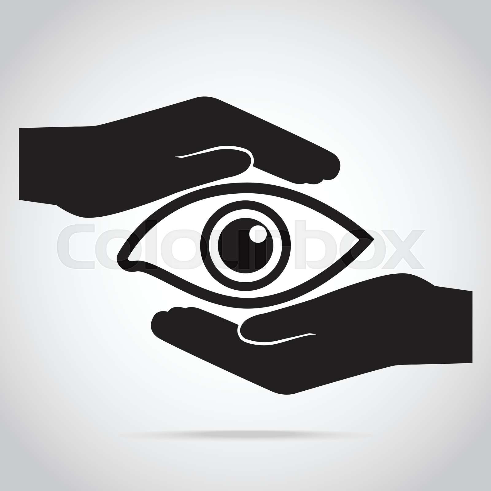 Eye Hand Symbol