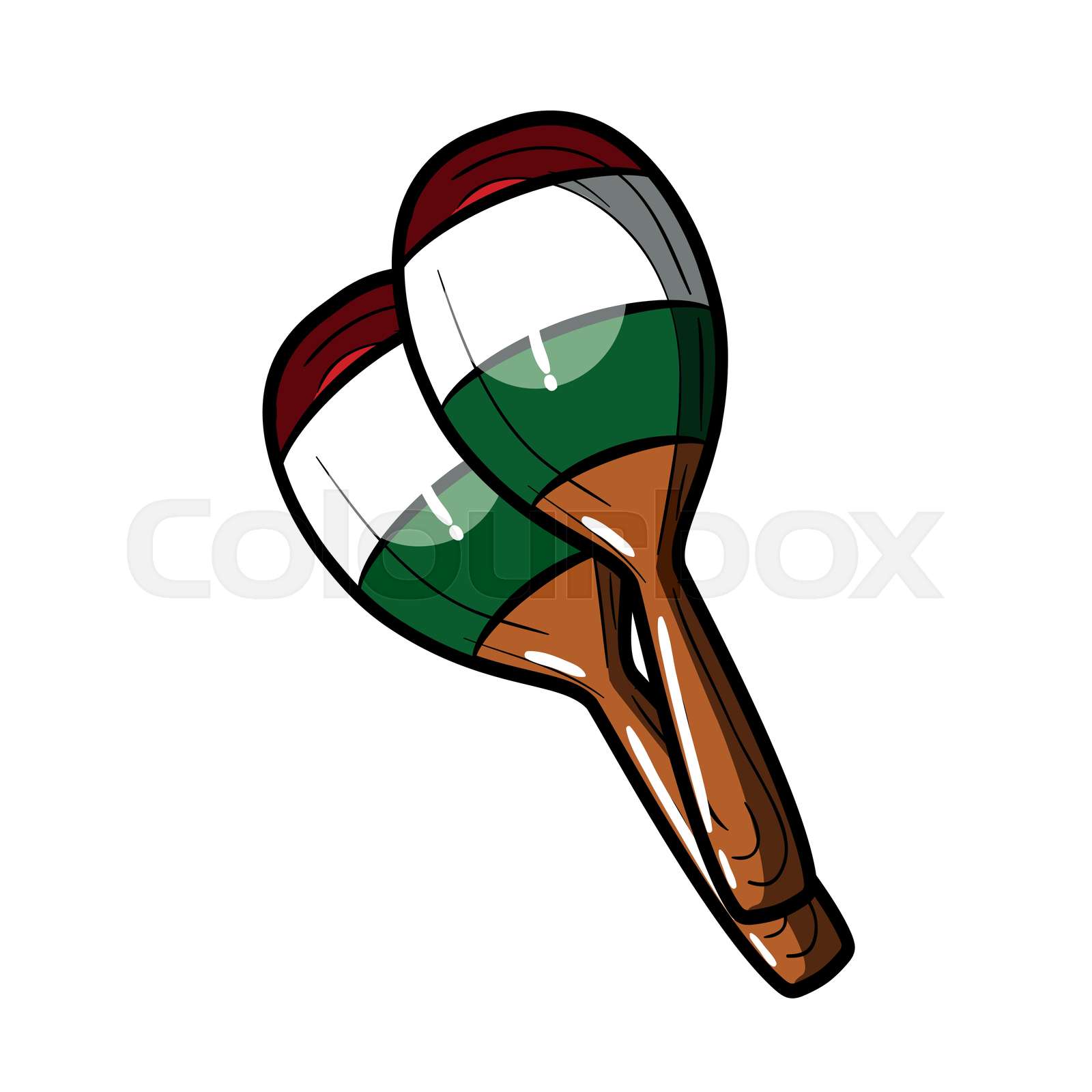 tegning, fest, par | Stock vektor | Colourbox